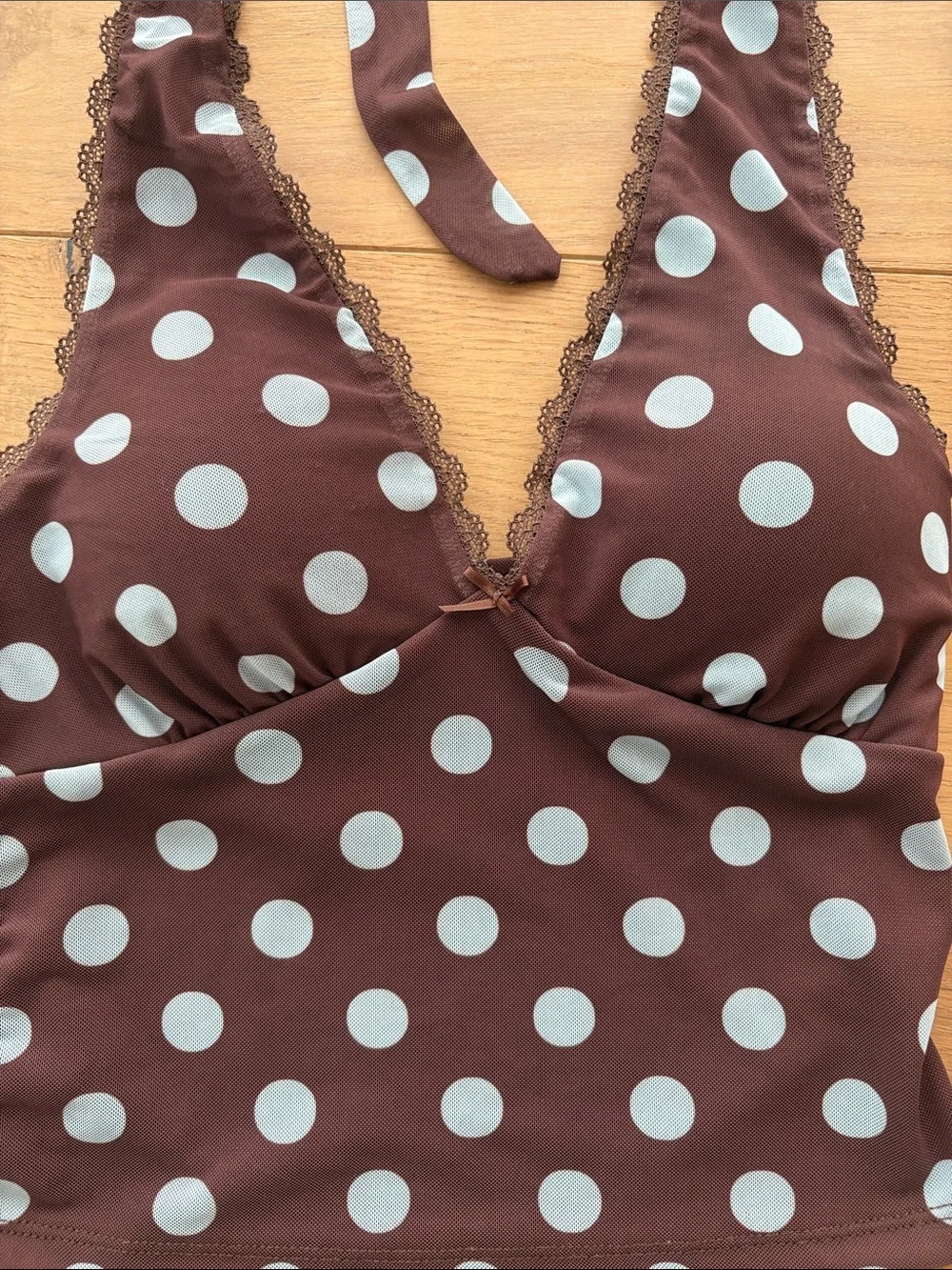 Tops | Polka Dot Halter Top | Poshmark